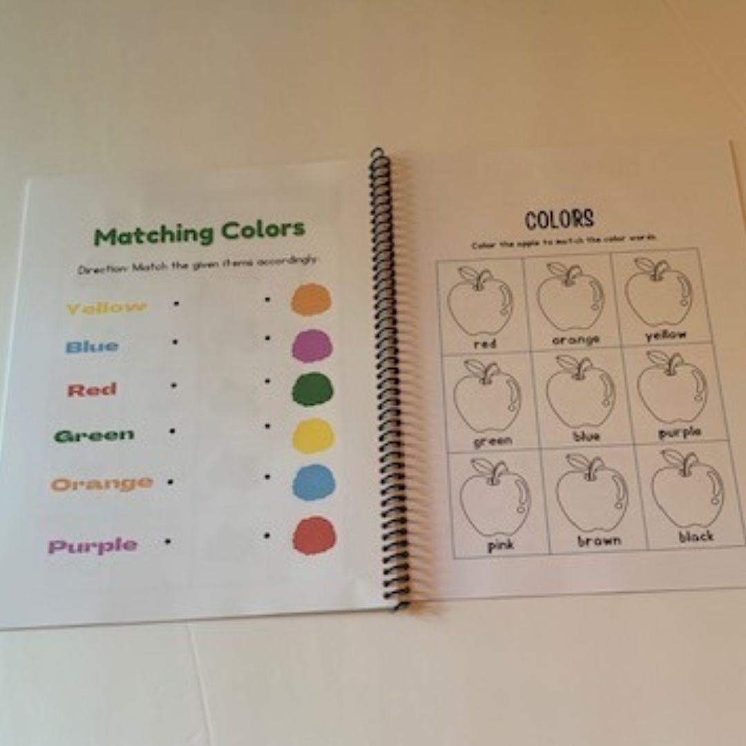 Preschool Practice Workbook – Butterfly Treasures