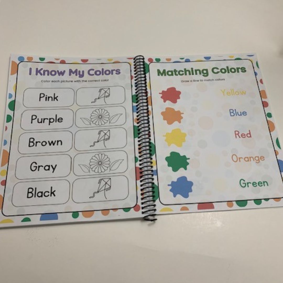 Early Learning Activity Book – Butterfly Treasures