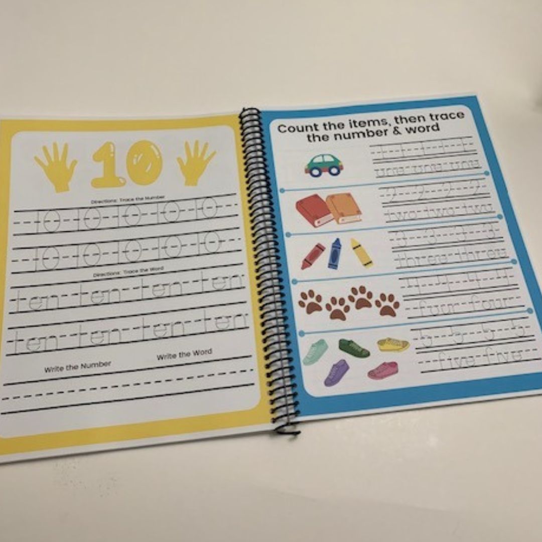 Early Learning Activity Book – Butterfly Treasures