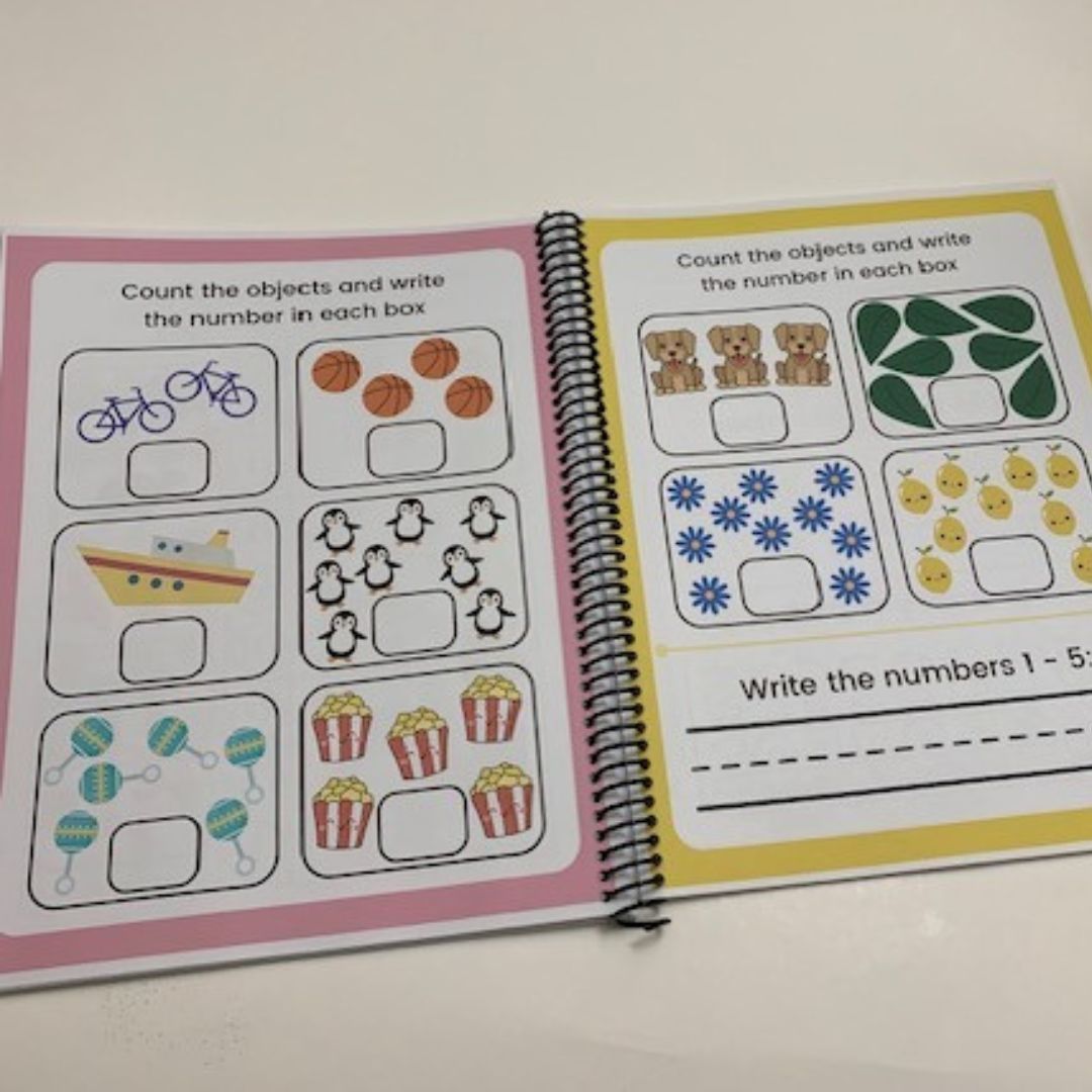 Early Learning Activity Book – Butterfly Treasures