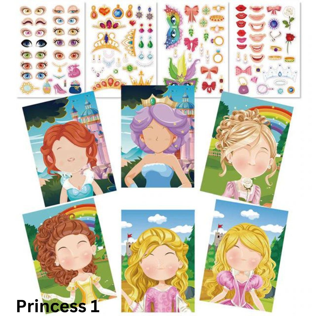 Make A Face Sticker Games - Character Edition – Butterfly Treasures