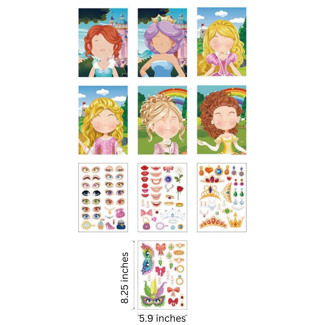 Make A Face Sticker Games - Character Edition – Butterfly Treasures