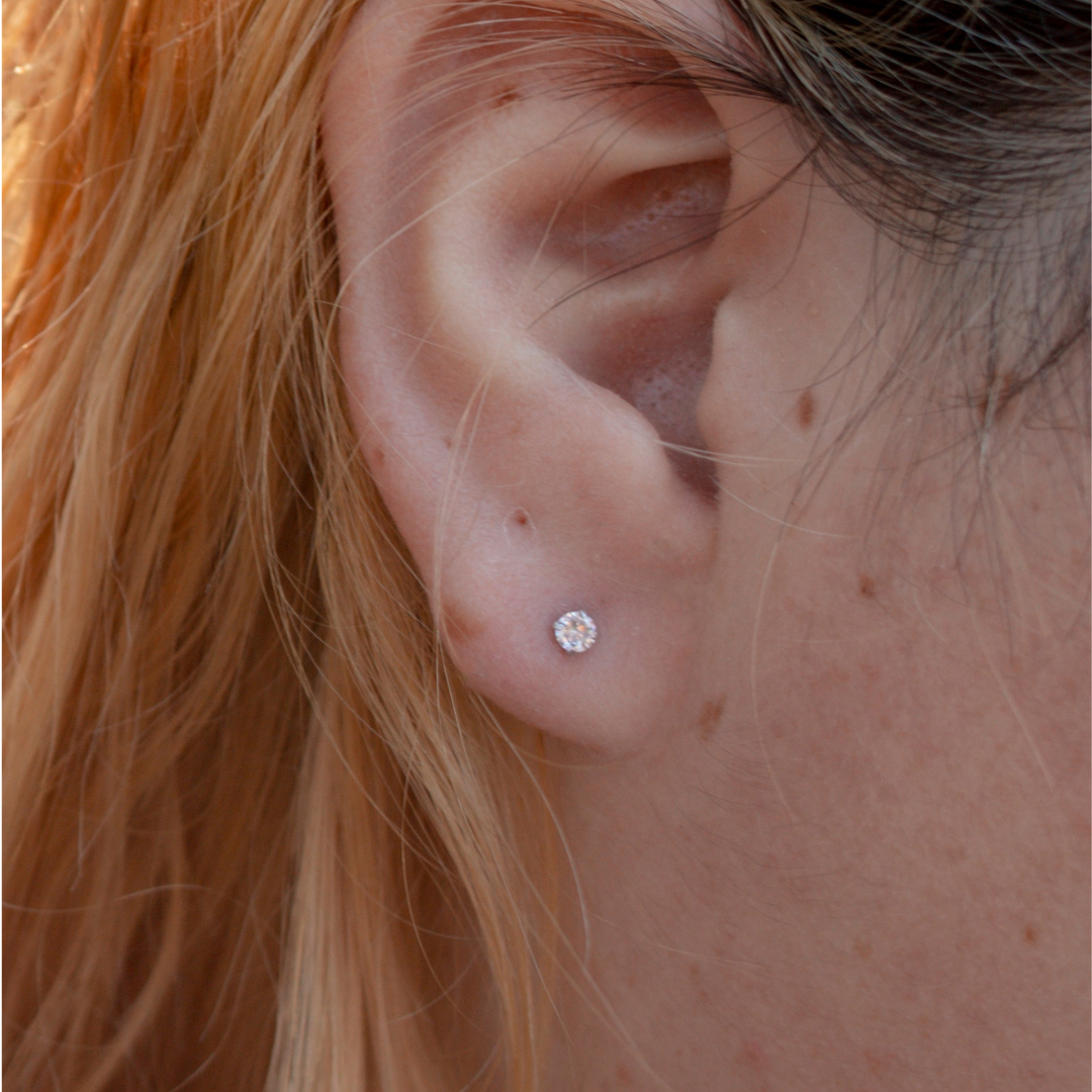 Round Cut Earrings – Butterfly Treasures